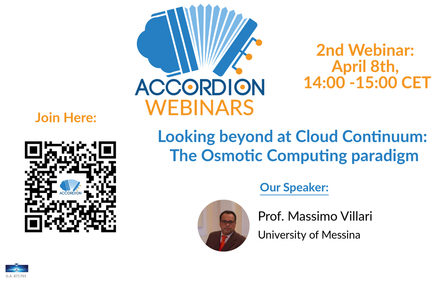 Webinar: Looking beyond at Cloud Continuum: The Osmotic Computing ... Webinar: Looking beyond at Cloud Continuum: The Osmotic Computing ...